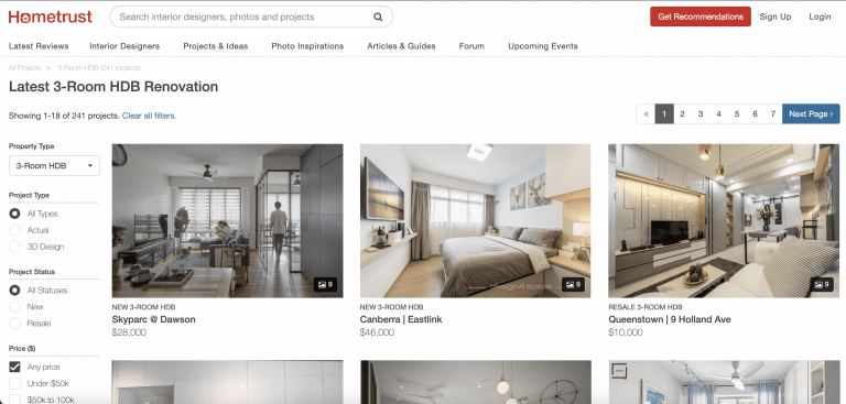 5 Stylish, Affordable 4-Room Designs That Makes You Want To Re-Renovate ...