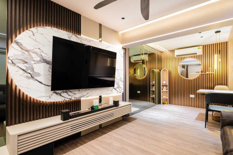 6 Feature Wall Ideas For Your Living Room (Part 2) - Hometrust